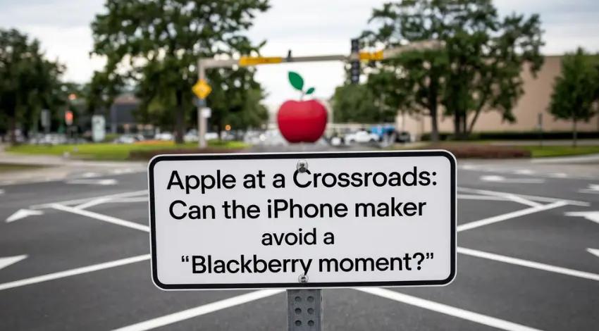 Apple at a Crossroads: Can the iPhone Maker Avoid a “BlackBerry Moment ...